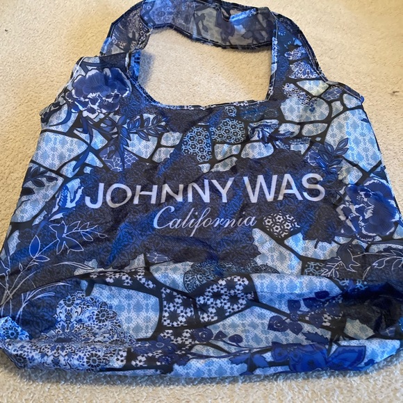 Johnny Was | Bags | Johnny Was California Reusablenavy And Sky Blue ...